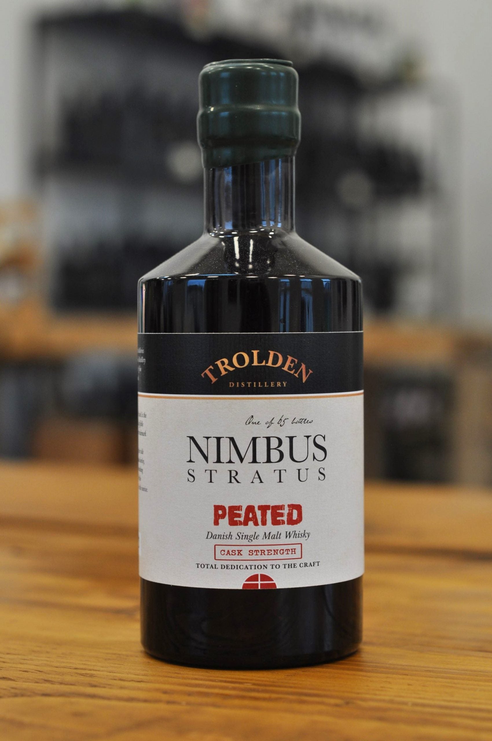 NIMBUS STRATUS PEATEDCASK STRENGTH Batch 3, (50cl.) – Trolden Destilleri & Bryghus ApS
